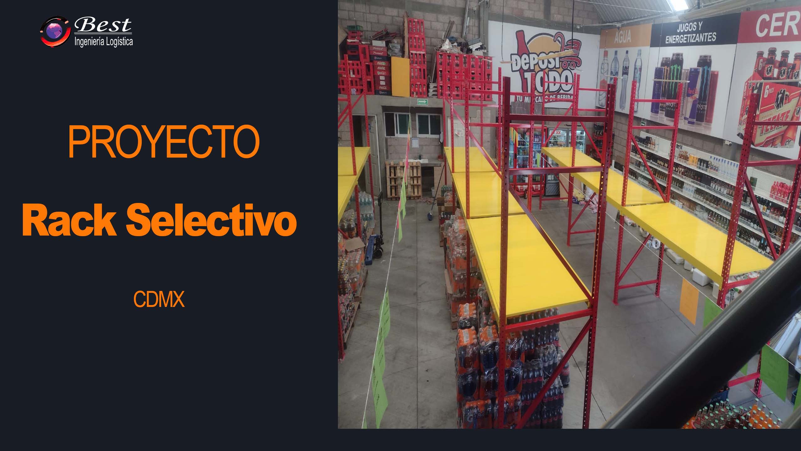 PROYECTO RACK SELECTIVO CON PANEL METALICO - Bestil